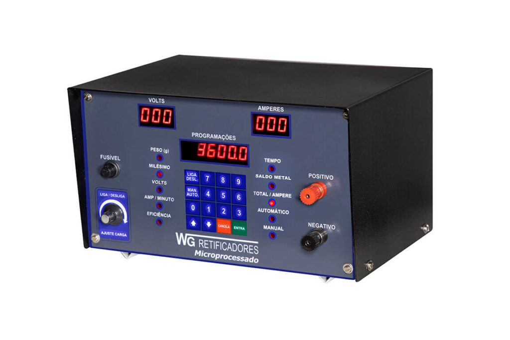 Retificador Automático Microprocessado WG IV - 20 A - WG Indústria e ...