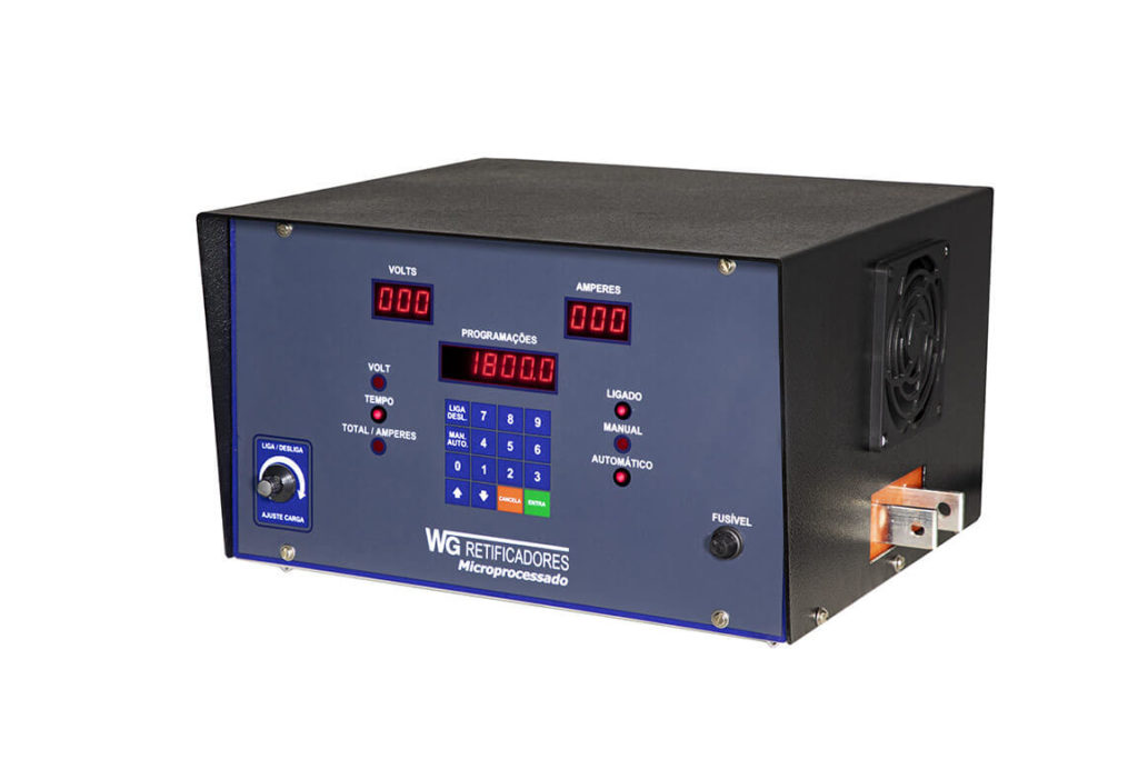 Retificador Automático Microprocessado WG V - 50 A | 100 A - WG ...