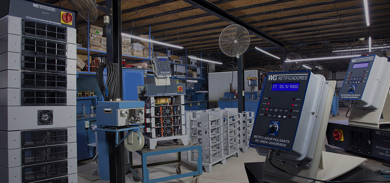 Retificadores - WG Indústria e Comércio de Equipamentos Elétricos Ltda